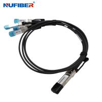 China 40G QSFP+ To 4x10G SFP+ 1 3 5 7M Breakout Passive Copper DAC Cable for sale