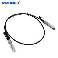 China 25G SFP28 To SFP28 Passive Copper DAC Cable 30AWG 1 - 7m for sale