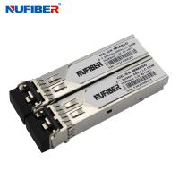 China GE-SX-MM850 1.25G 850nm LC Multi Mode Optical Fiber Transceiver for sale