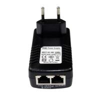 China OEM Desktop POE Injector 48V 0.5A / 24V 1A / 12V 2A for sale