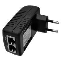 China OEM Desktop POE Injector 48V 0.5A / 24V 1A / 12V 2A for sale