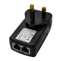 China OEM Desktop POE Injector 48V 0.5A / 24V 1A / 12V 2A for sale