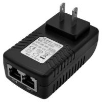 China OEM Desktop POE Injector 48V 0.5A / 24V 1A / 12V 2A for sale