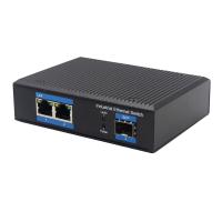 China NF512G-SFP SFP To 2 UTP Din Rail Industrial Ethernet Switch 10/100/1000M for sale