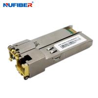 China Cisco Comaptible 100m RJ45 1000Mbps Copper SFP Module for sale