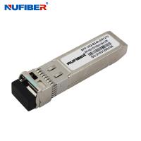 China 10GBbps WDM Transceiver LC SFP Module BIDI 1270 / 1330nm 40km DDM for sale