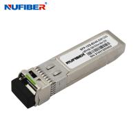 China 10GBbps WDM Transceiver LC SFP Module BIDI 1270 / 1330nm 40km DDM for sale