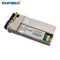 China 10G 1490 / 1550nm WDM SFP Module Bidi 100km Simplex SM LC Connector for sale