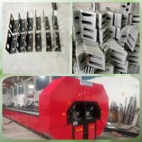 China 3500kg Red10M Angle Steel Punch Shear Machine 15kW Power Punching 50mm for sale