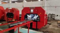 China Hydraulic Steel Mold Channel Steel Cutting Punching Machine 15kW for sale