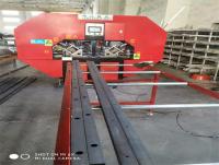 China 380V Automatic CNC Cutting Machine With 50mm Max Cutting Safety Guard PLC Control System for sale