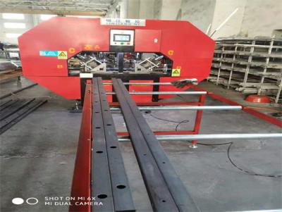 China 50Hz Frequency Automatic Punching Machine For Square Pipes APESP-100 Steel for sale