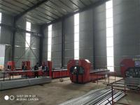 China 3mm Max Cutting Punching Blue Electric Railings And Guardrail Processing Equipment for sale
