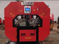 China 6 Meter Automatic Hydraulic Railing Guardrail Iron Pipe Punch And Shear Machine for sale