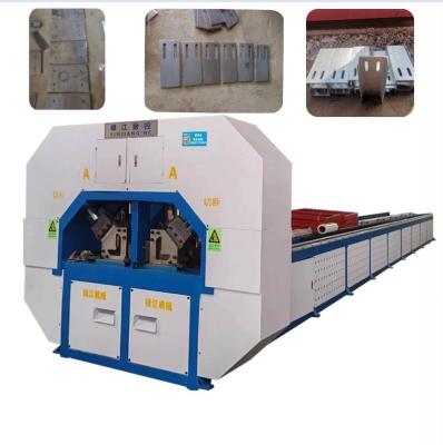 China 380V 15KW Steel Angle Bar  Servo Drive Punching And Shearing Machine Stamping Parts for sale