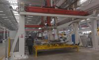 China 40mm Automatic Loading And Unloading I Beam Shear Punch Machine for sale
