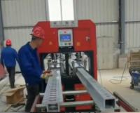 China Automatic Guardrail Square Tube Shear And Punch Machine for sale