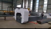 China H Beam Hydraulic Punching Shearing Machine 40mm 300 Ton PLC Control for sale