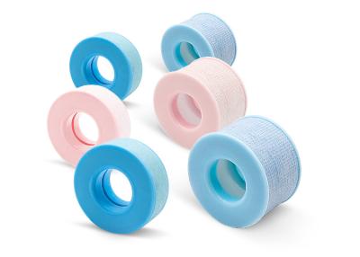China Security Seal Self Adhesive Body Wave Tape 2Pcs Pack Skin Friendly Silicone Gel Material Hair Eyelash Extensions for sale