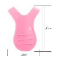 China Professional Plastic Eyelash Perm Curler Y Shape Lifting Eyelash Brush for sale