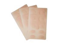 China 3D Eyeline Lip Silicone Permanent Makeup Practice Skin 26.1*14.7*0.1cm for sale