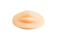 China Yellow Tattoo Permanent Makeup Practice Skin Uninstall Model Head With Eyes And Lip for sale