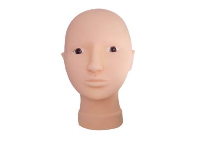 China 547g Permanent Makeup Practice Skin 3D Soft Silicone Eyebrow Microblading Practice Head for sale