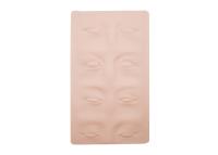 China Realistic Silicone Washable Permanent Makeup Practice Skin 26.1*15.1*0.1cm for sale