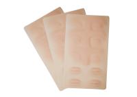 China 109.2g Silicone Permanent Makeup Practice Skin For Beauty Training for sale