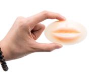 China 7.8cm*5.1cm 25G / Piece 3D Lip Practice Skin Soft Silicone Microneedling for sale