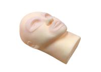 China 5D Reusable Mannequin Head Permanent Makeup Tattoo Practice Skin for sale