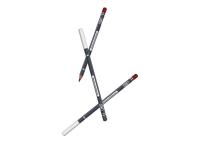 China Waterproof Eyebrow Makeup Pencil Hard Refill Brow Liner Positioning Pen for sale