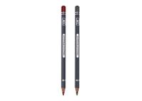 China Waterproof Eyebrow Makeup Pencil Hard Refill Brow Liner Positioning Pen for sale