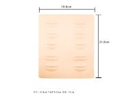 China 3D Silicone Practice Lips Permanent Makeup Microblading Lip Tattoo Artificial Skin for sale