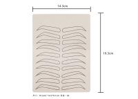 China Inkless Permanent Makeup Practice Skin Easy To Color And Portable for sale