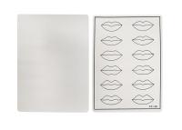 China Rubber Inkless Permanent Makeup Tattoo Practice Skin For Lips Beginner for sale