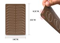 China Silicone Permanent Makeup Tattoo Practice Skin Eyebrows Lips For New Beginner for sale