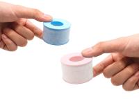 China Skin Friendly Self Adhesive Packaging Tape Silicone Gel Hair Eyelash Extensions Body Wave Tape for sale
