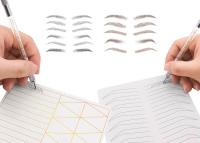 China 1.5MM Permanent Makeup Practice Skin Eyebrow Tattoo Microblading Skins Double Sides for sale