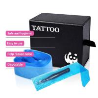 China Disposable Permanent Makeup Accessories Tattoo Clip Cord Bag Plastic Blue for sale