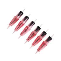 China 7F Tattoo Machine Needle Disposable 100% EO Gas Sterilized Ink Pigment Cartridge Needles for sale