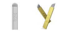 China PCD Eyebrow Tattoo Machine Needle Embroidery Microblading Blade Permanent Makeup for sale