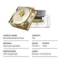 China Eyebrow Microblading Permanent Makeup Pigments Color Biotouch Permanent Makeup Ink for sale