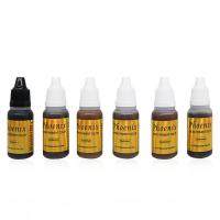 China Private Label 15ml Eyebrow Tattoo Pigment Color Permanent Makeup Tattoo Ink for sale