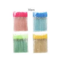 China Eyelash Extension Crystal Mascara Brush Disposable Eyelash Brush Brow Lash for sale