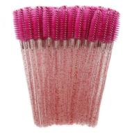 China Eyelash Extension Crystal Mascara Brush Disposable Eyelash Brush Brow Lash for sale