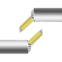 China Disposable 0.25 PCD 12P 14P 18U Blades Microblading Pins Permanent Makeup Needles for sale