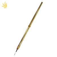 China 15cm Microblading Tattoo Pen Golden Fogging Eyebrow Embroidery Permanent Makeup Tools for sale