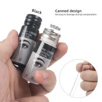 China Black White Microblading Pre Inked Mapping String Thread Eyebrow Measure Positioning Tools for sale