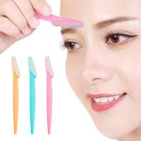 China OEM Brow Trimmer Safe Shaping Knife Facial Hair Remover Eyebrow Razor for sale